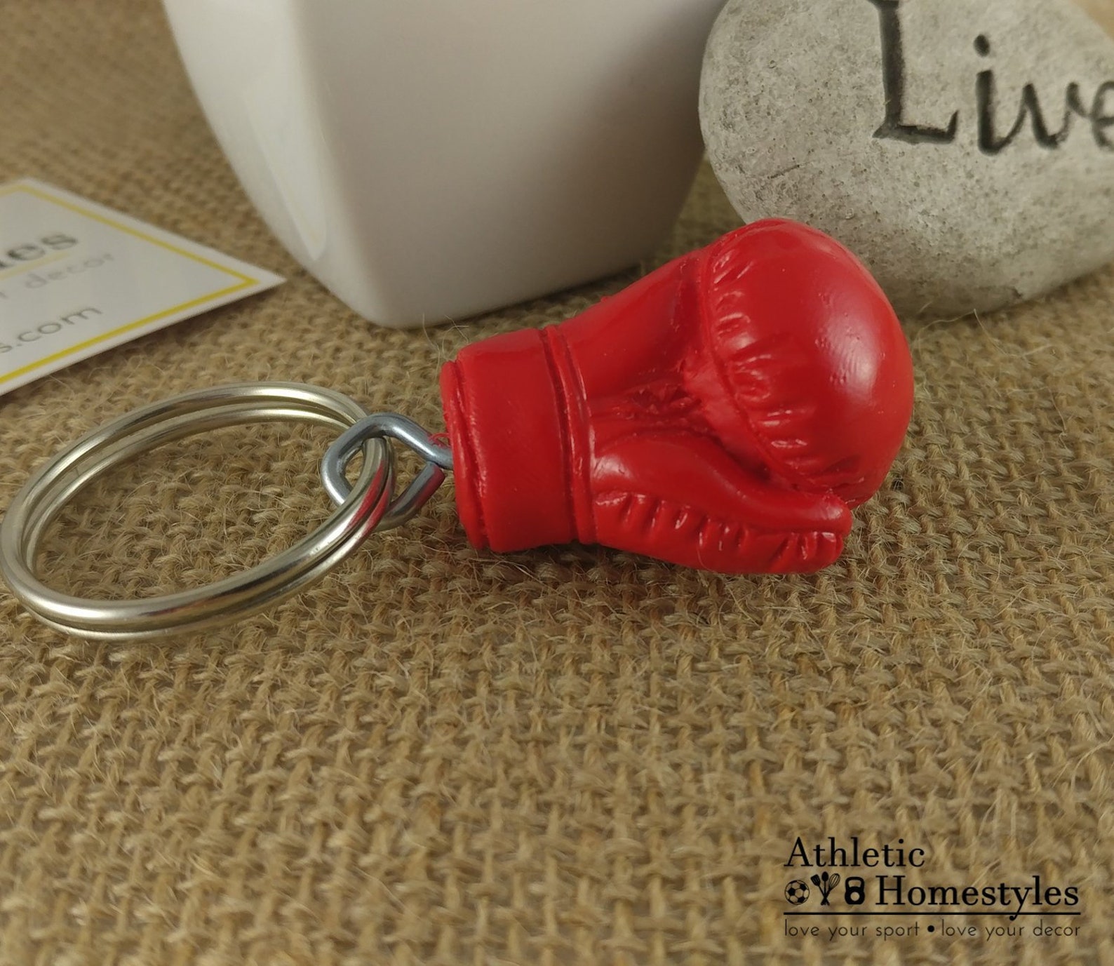 Boxing Glove Keychain Boxing Decoration / Muay Thai / - Etsy