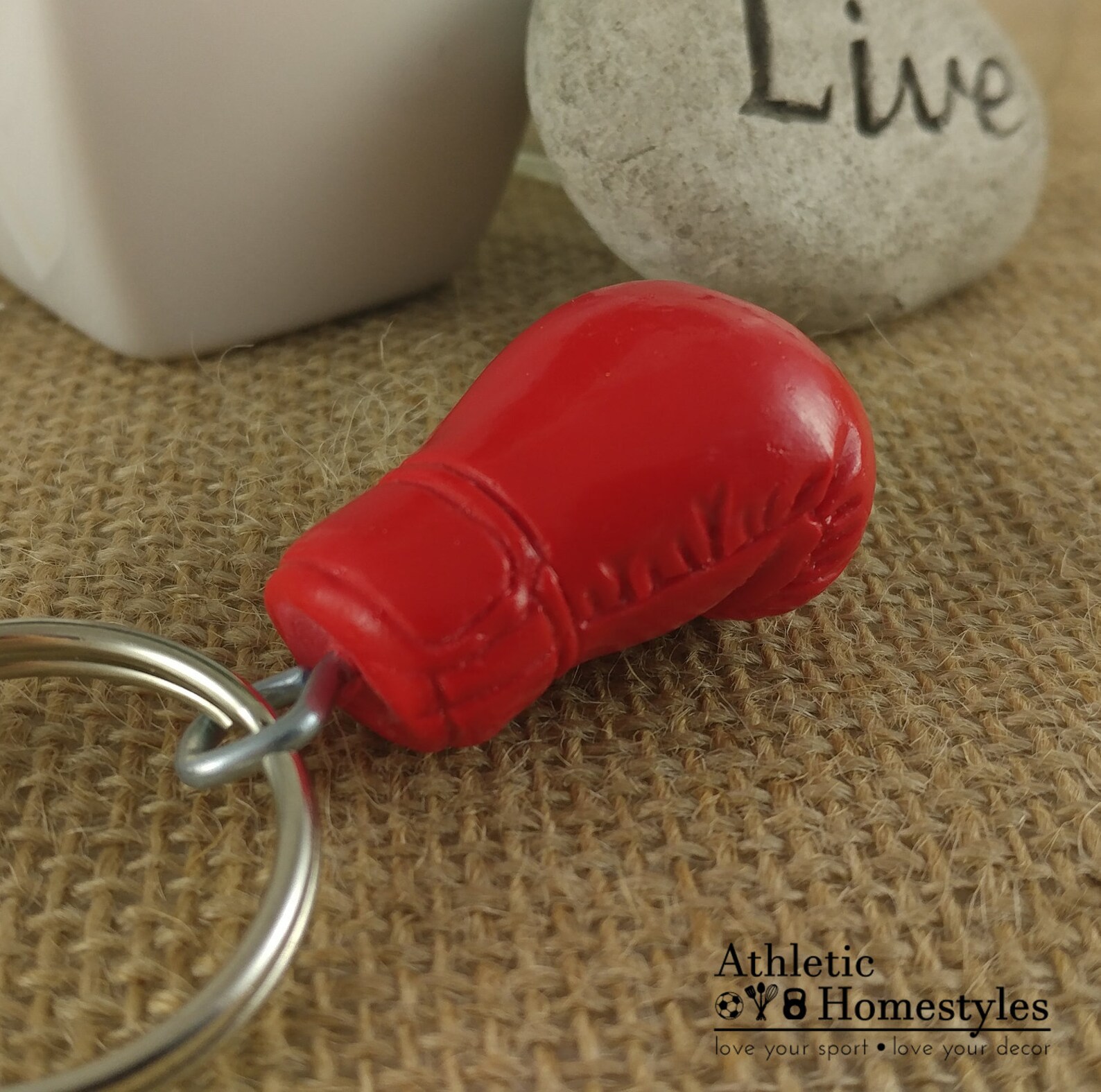 Boxing Glove Keychain Boxing Decoration / Muay Thai / | Etsy