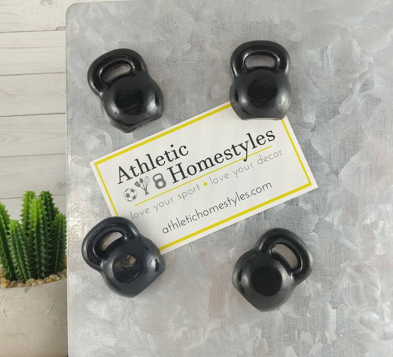 Kettlebell Magnets Set Crossfit Fridge Magnets / | Etsy