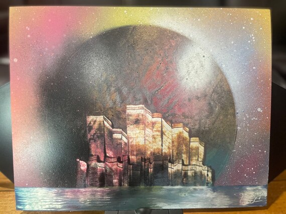 Spray Paint Poster Board