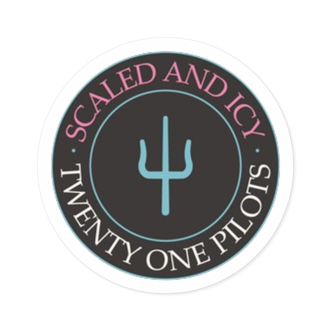 TOP Stickers Scaled and Icy Album Logo - Etsy