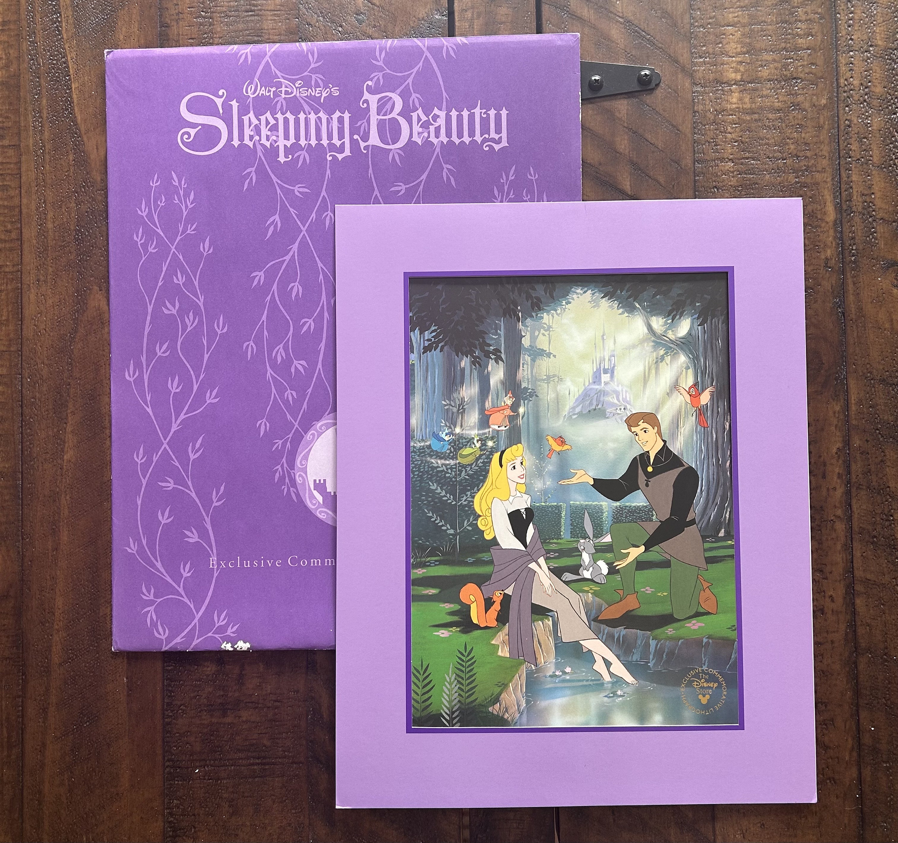 90s Vintage Disney Lithographs Commemorative Lithographs From Disney ...