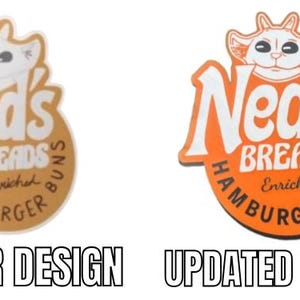 Kiss-cut Vinyl Decals | Ned | Ned's Breads | Twenty One Pilots Sticker ...