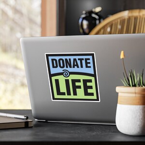 Donate Life Kiss-cut Vinyl Decals - Etsy