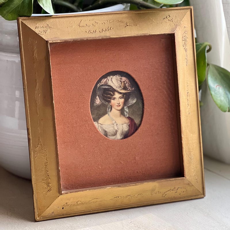 Victorian Lady Print - Etsy
