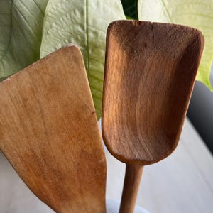 Vintage Wooden Kitchen Utensils / Kitchen Styling / Cottagecore Kitchen ...