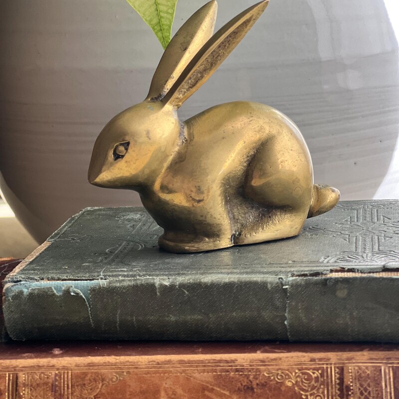 Brass Rabbit - Etsy