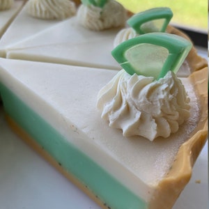 Organic Key Lime Pie Key Lime Pie Soap Key Lime Pie Cake Soap Handmade ...