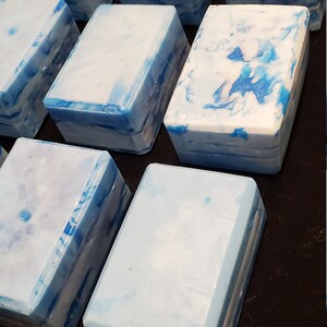Blue Ice Shampoo and Shave Bar, Shampoo Bar, Solid Shampoo, Handmade ...