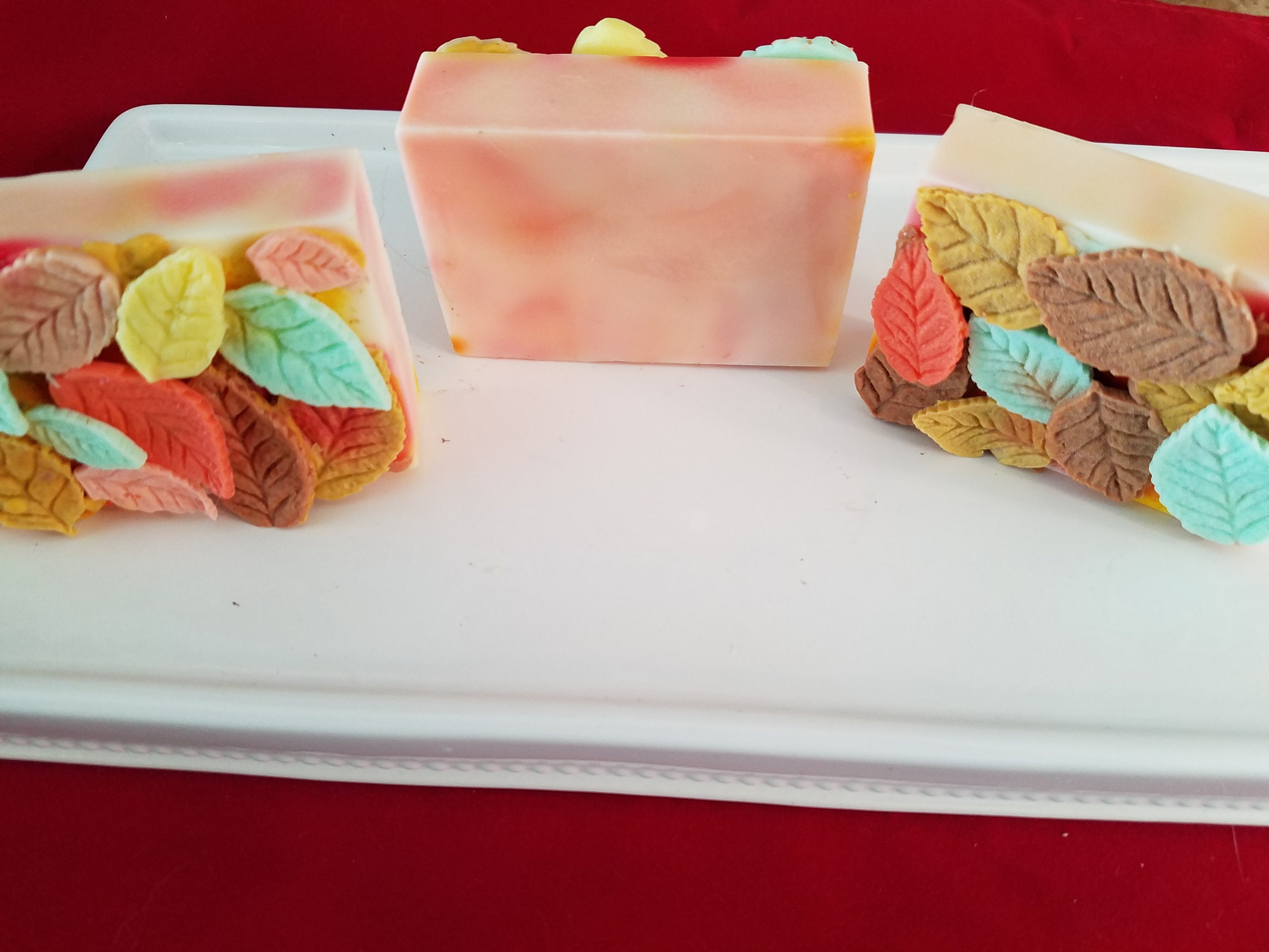 Fallen Leaves Soap Autumn Leaves Fall All Natural Soap Fall | Etsy