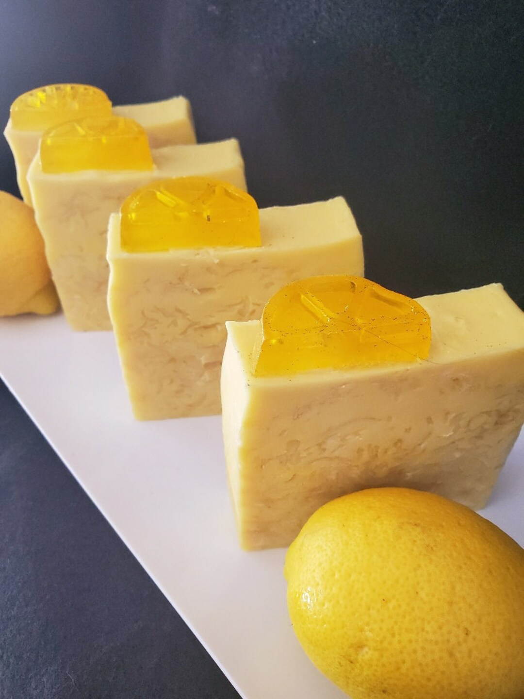 Lemon Cream Soap, All Natural Lemon Verbena Soap - Etsy