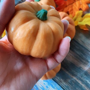 Pumpkin Soap, Handmade Fall Soap, Pumpkin Fragrance, 3D Pumpkin Soap ...