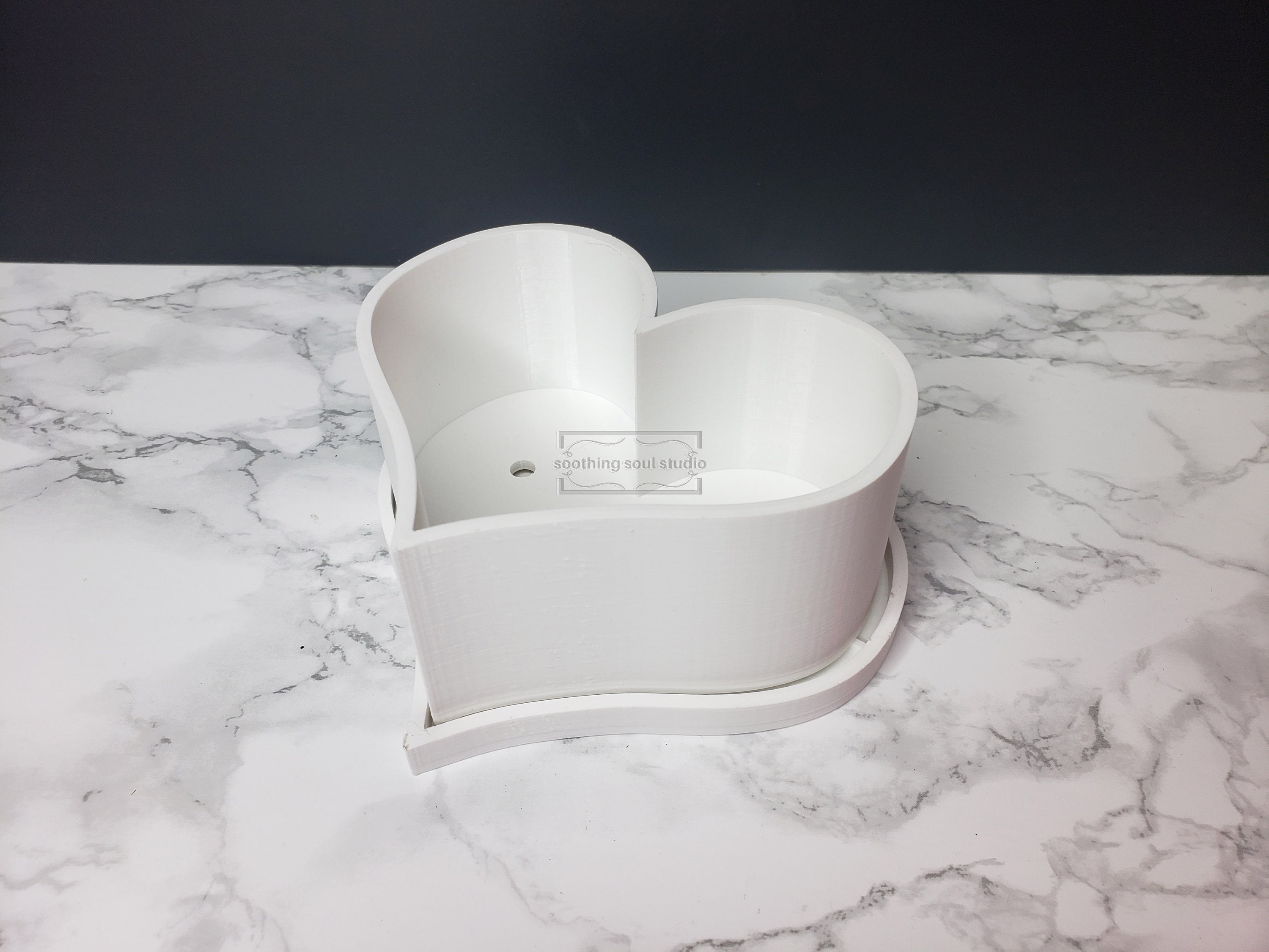 Cute Heart Mini Planter Love Succulent Plant Decor Indoor | Etsy