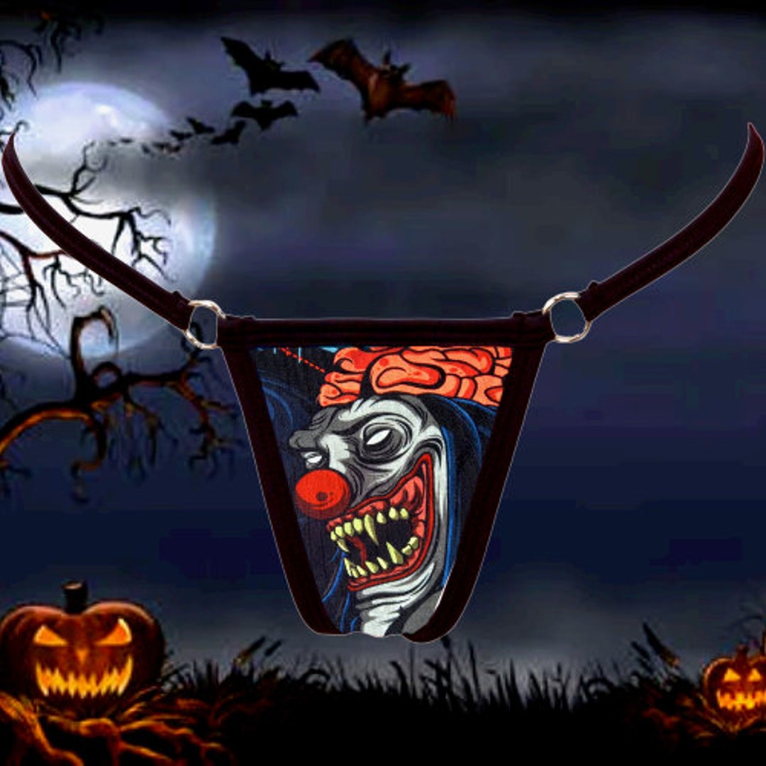 Halloween Cotton String Thong Panties Y Thong Thong Bottom Micro G ...