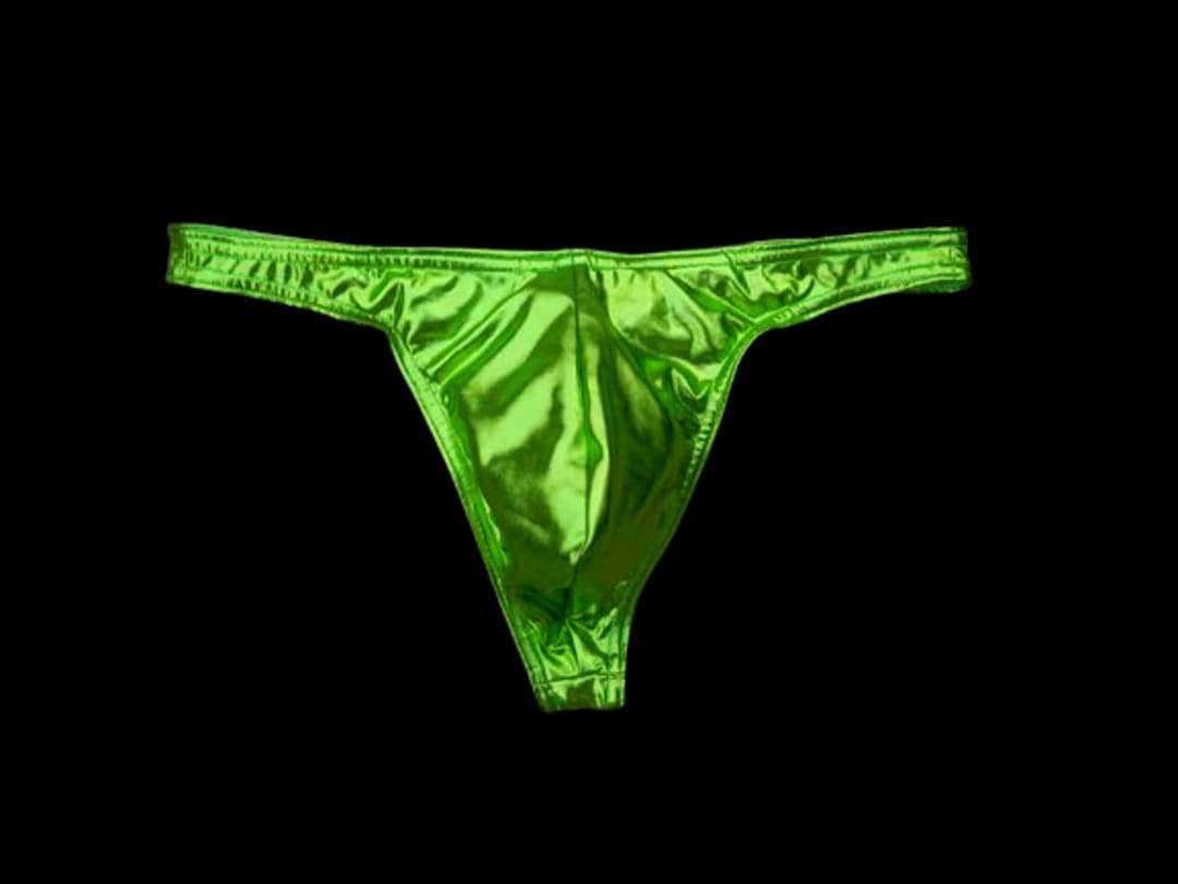 Metallic Holographic Men’s Thong – Shiny Micro Exotic Underwear – Sexy ...