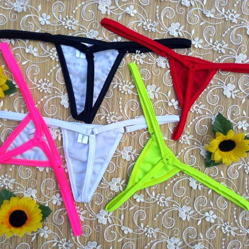 G String Bikini Swimwear - Etsy