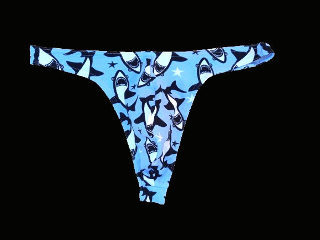Mens Thong Mens Underwear Cotton Pattern Stretchy Thong Mens Super