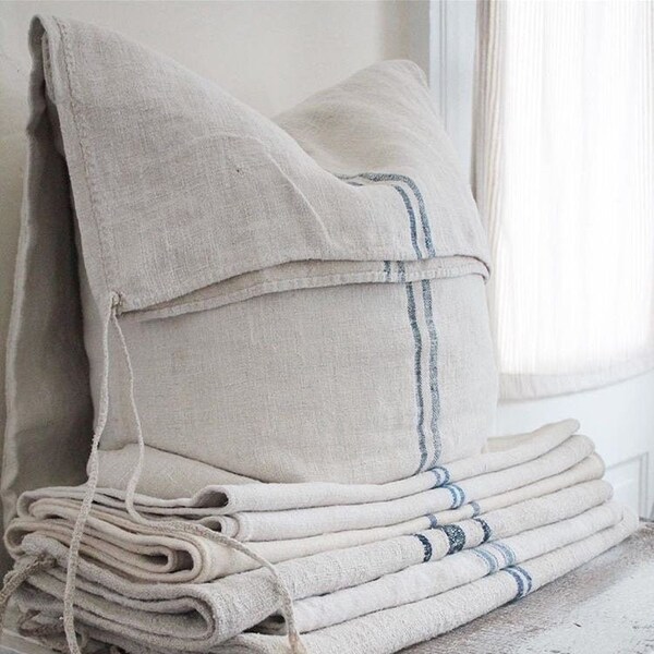 Linen Grain Sack - Etsy