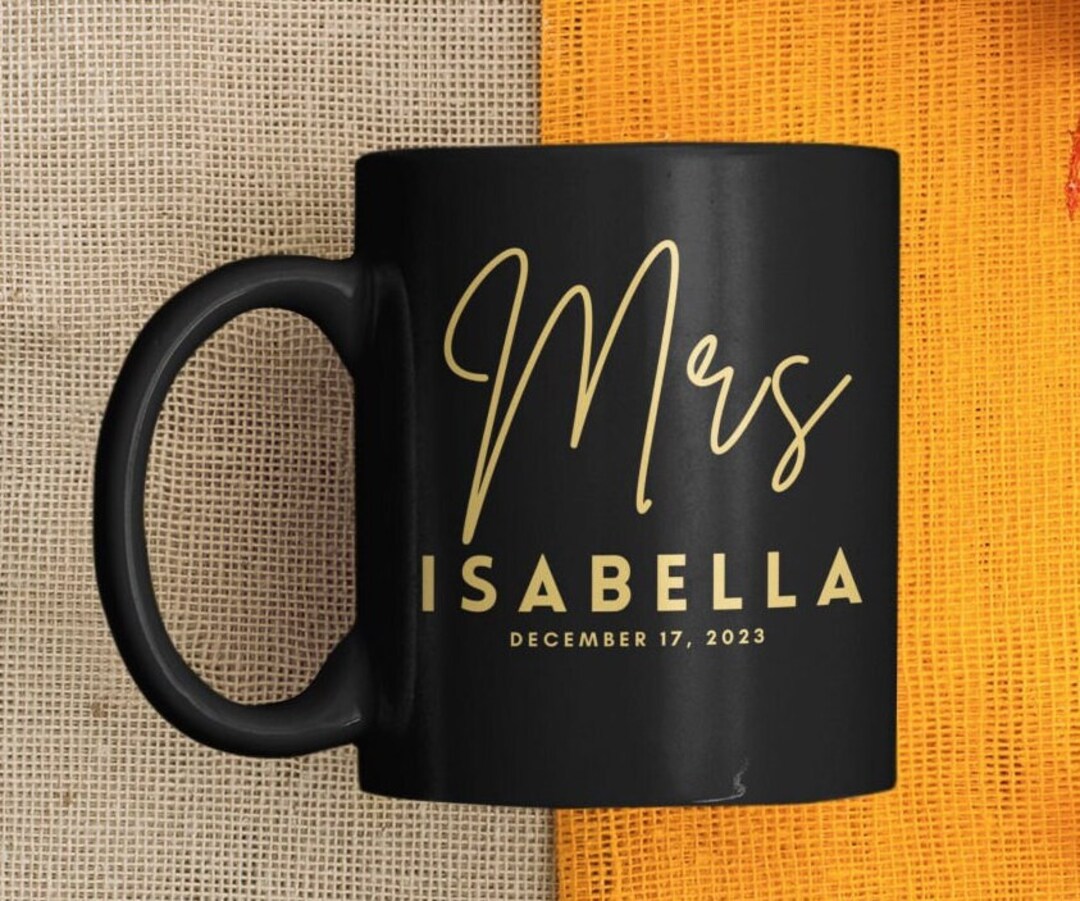 Custom Couples Coffee Mug. Mr and Mrs Anniversary Mugs, Mr and Mrs Mug ...