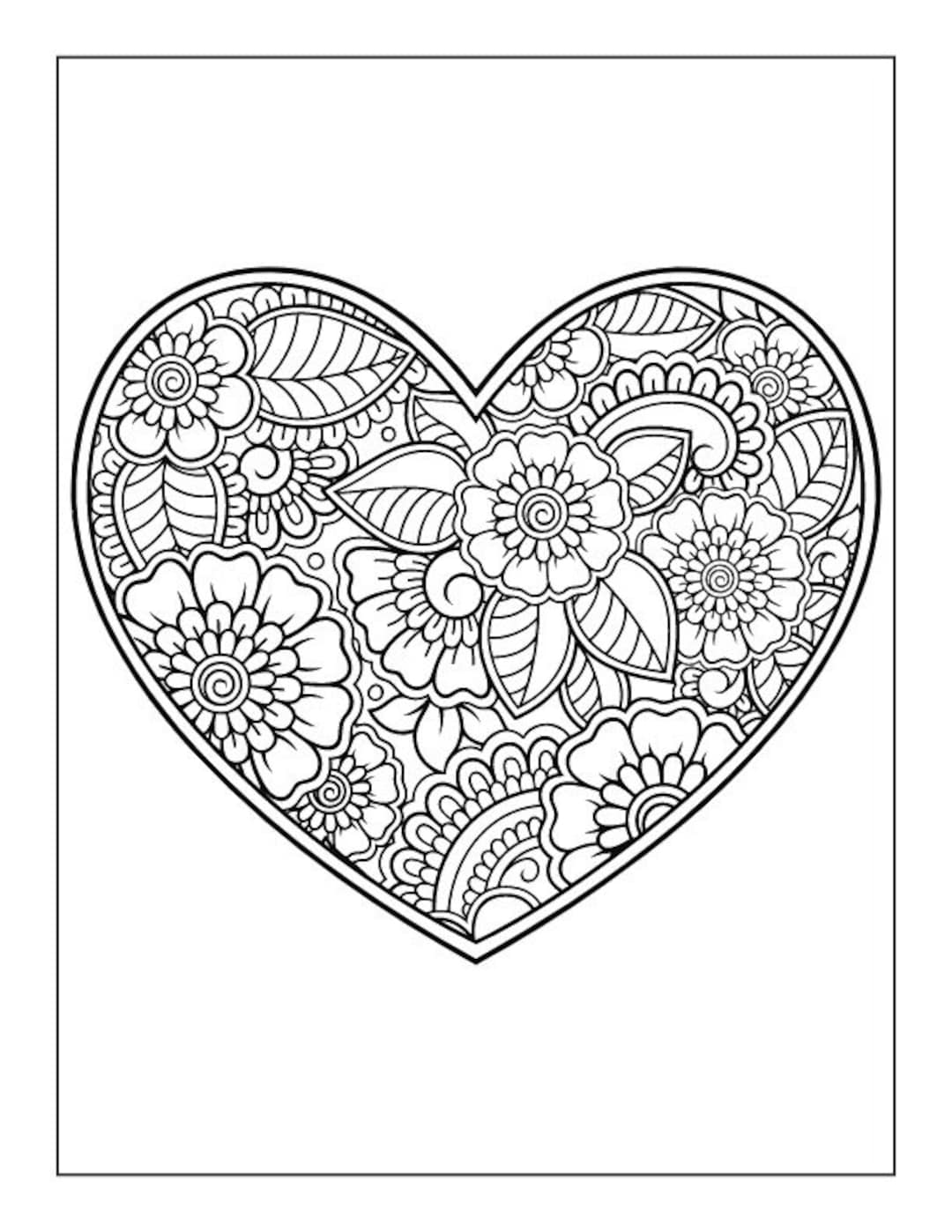 20 Cute Mandala Coloring Pages Adult Coloring Pages All - Etsy