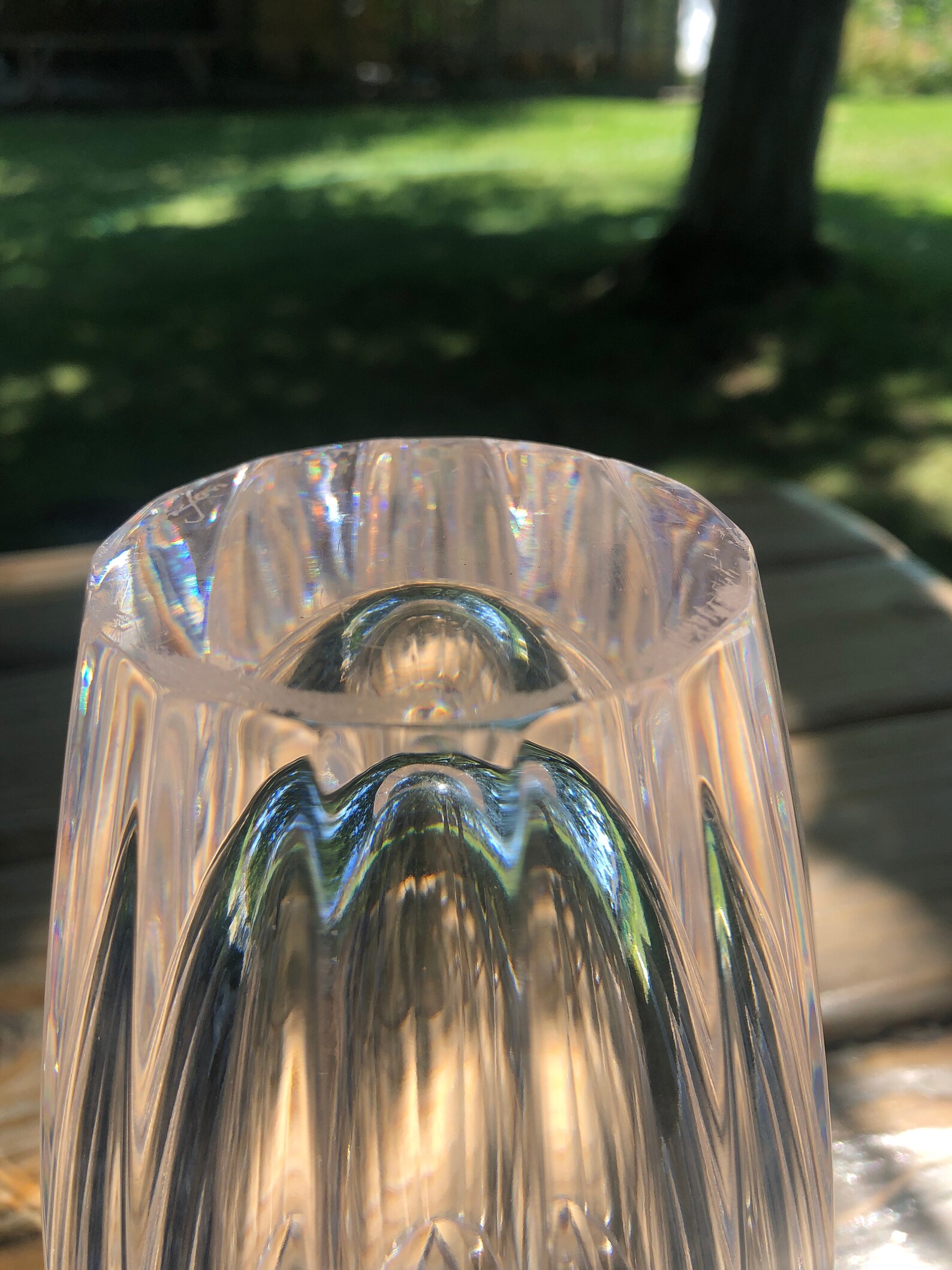 Orrefors Sweden Crystal Flower Vase Vintage Signed - Etsy