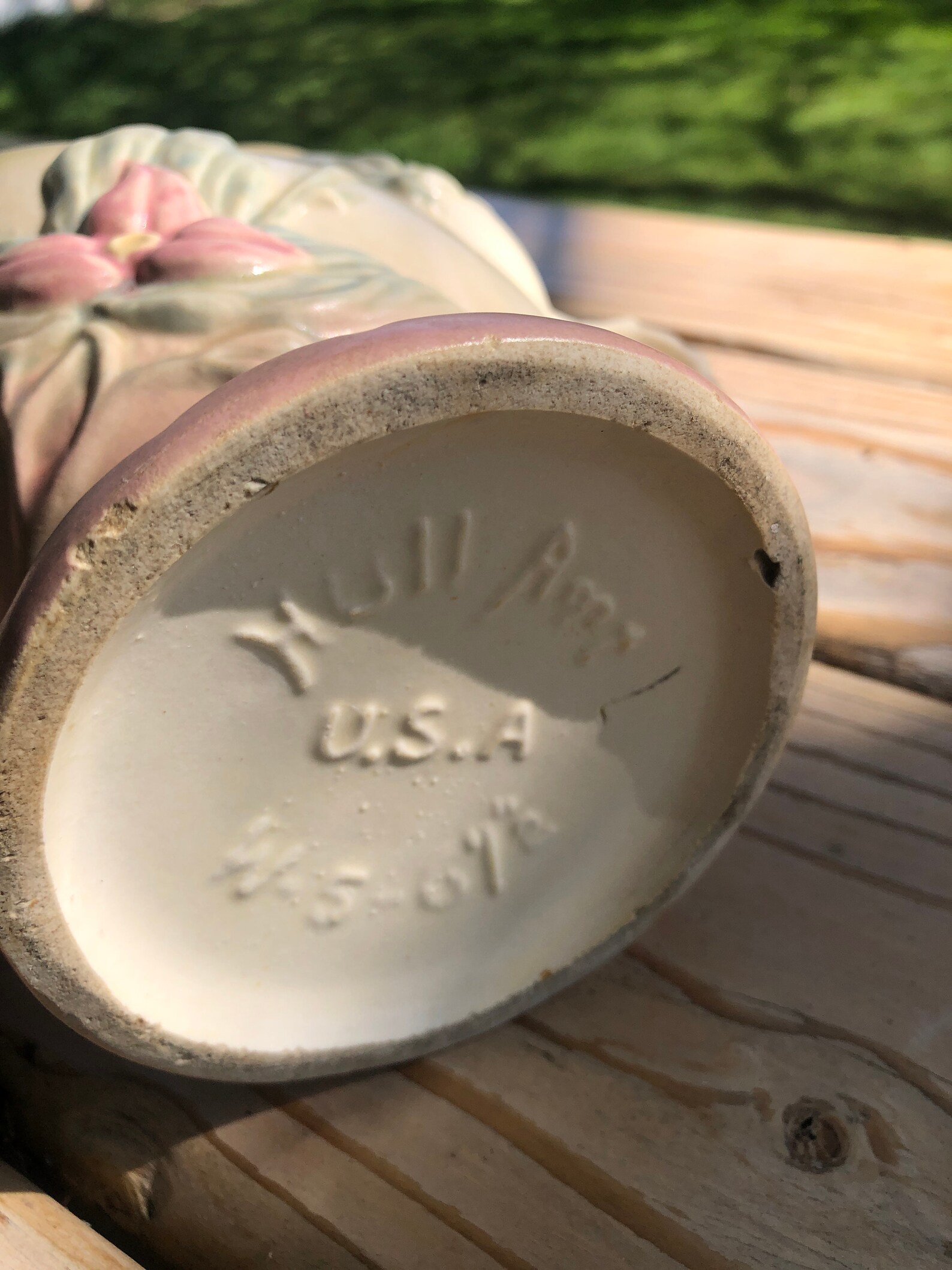 Hull Art Pottery Vase Double Handled Wild Flower Series, 40's - Etsy