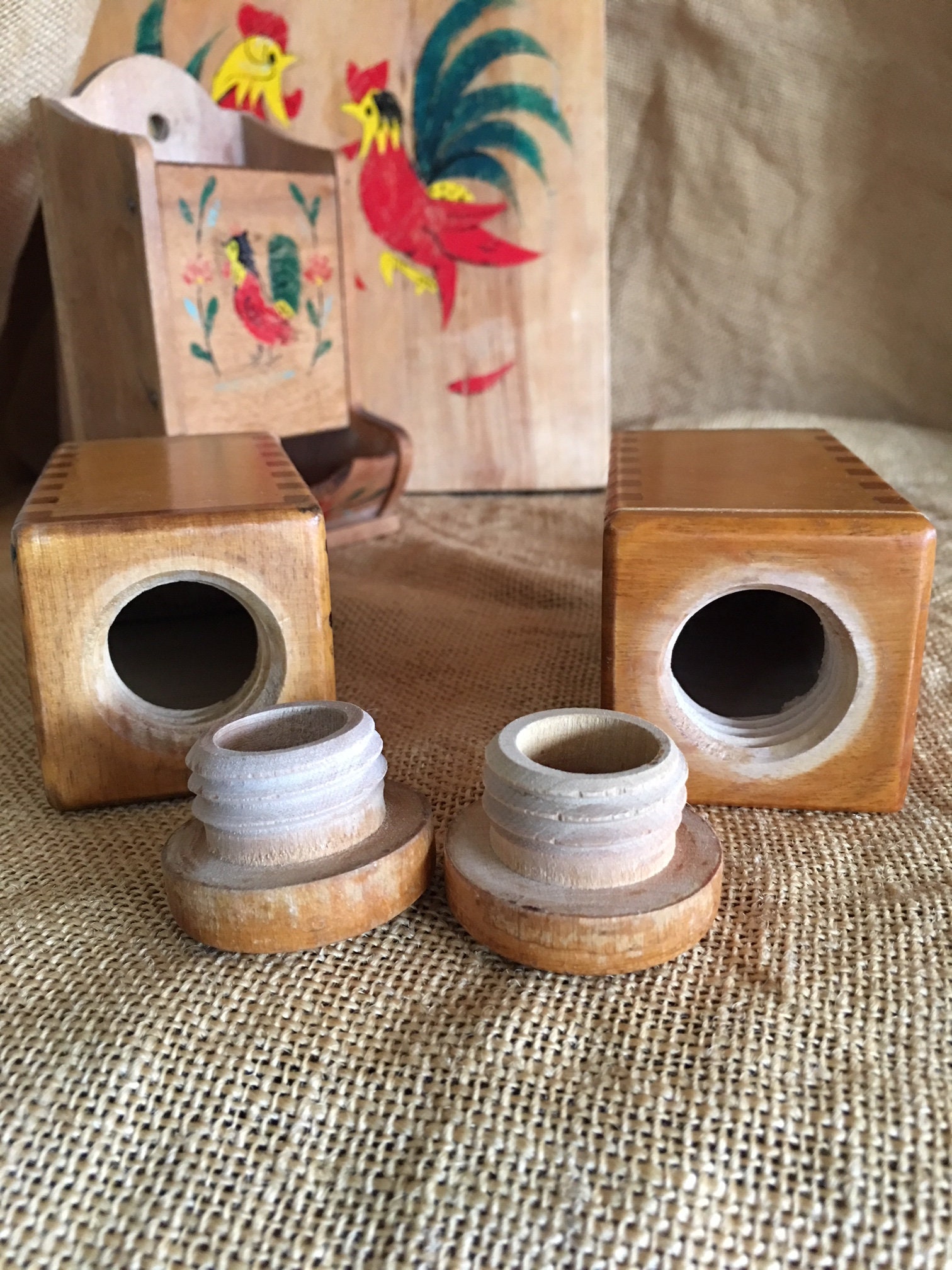 Woodpecker Woodware Japan Kitchen Set | Etsy