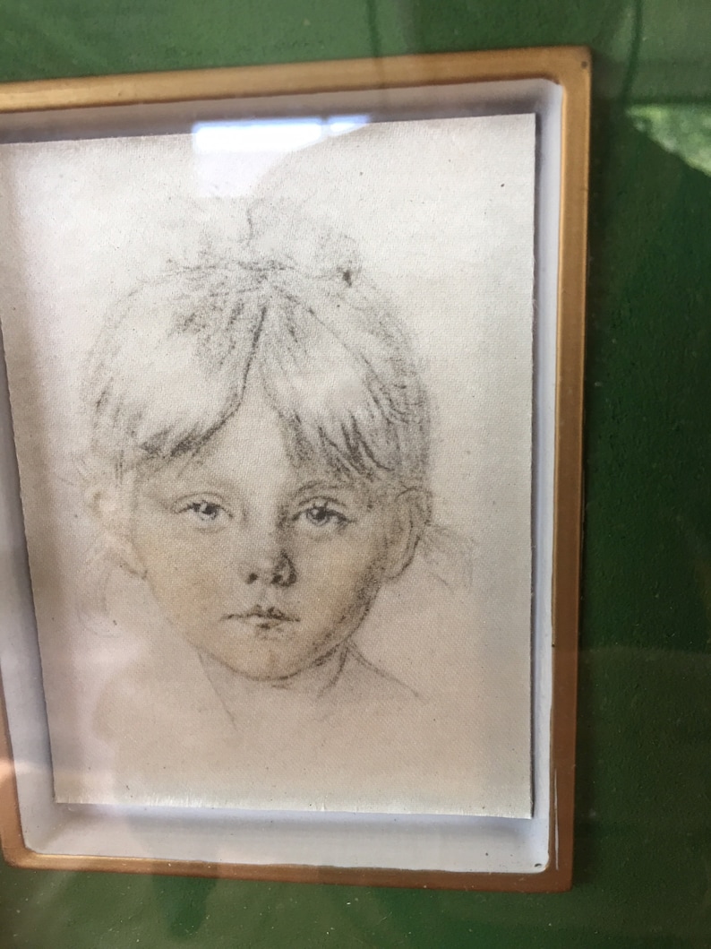 Vintage Portraits Gold Frame | Etsy