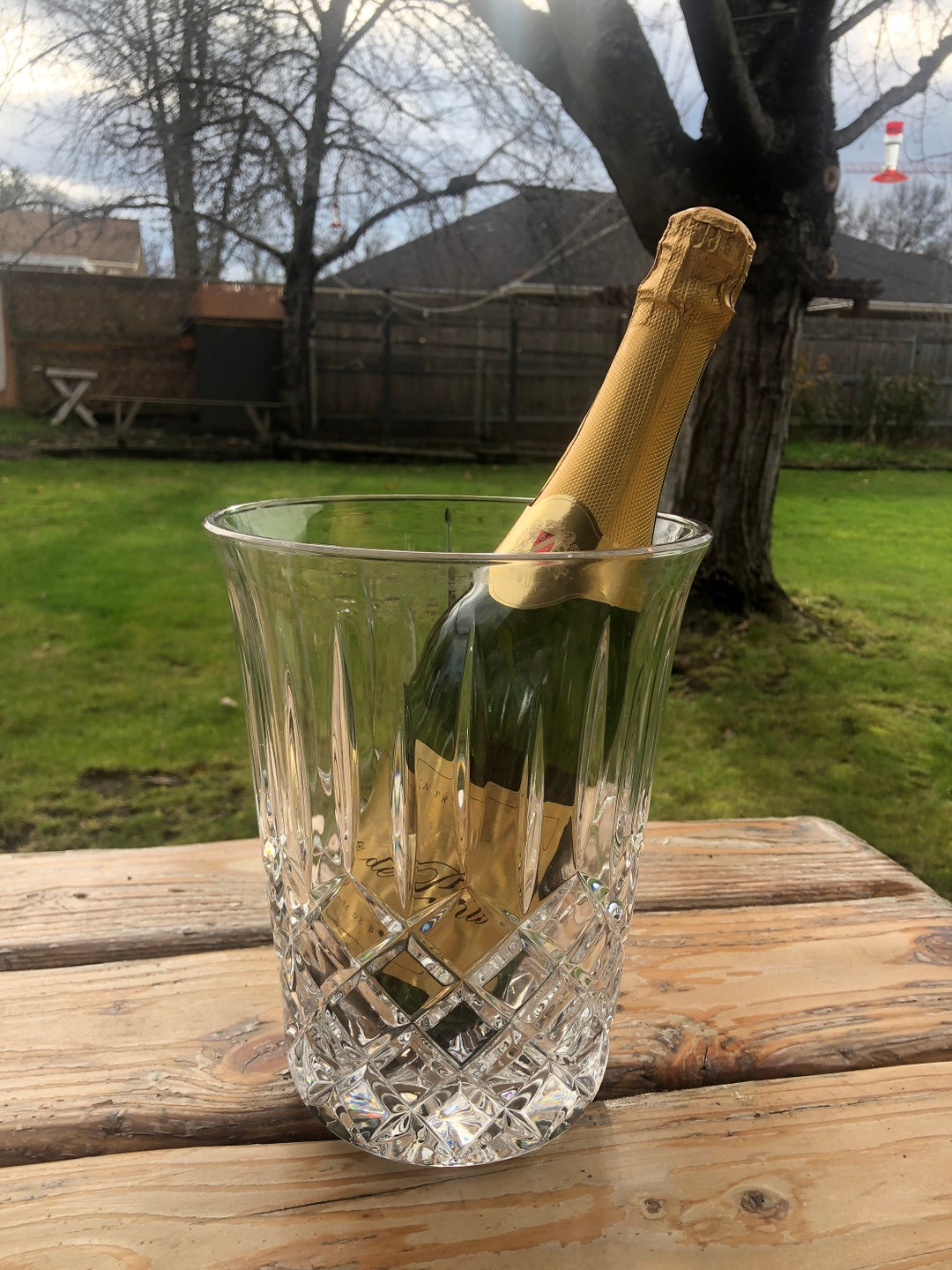 Nachtmann Noblesse Chrystal Ice Bucket, Germany - Etsy