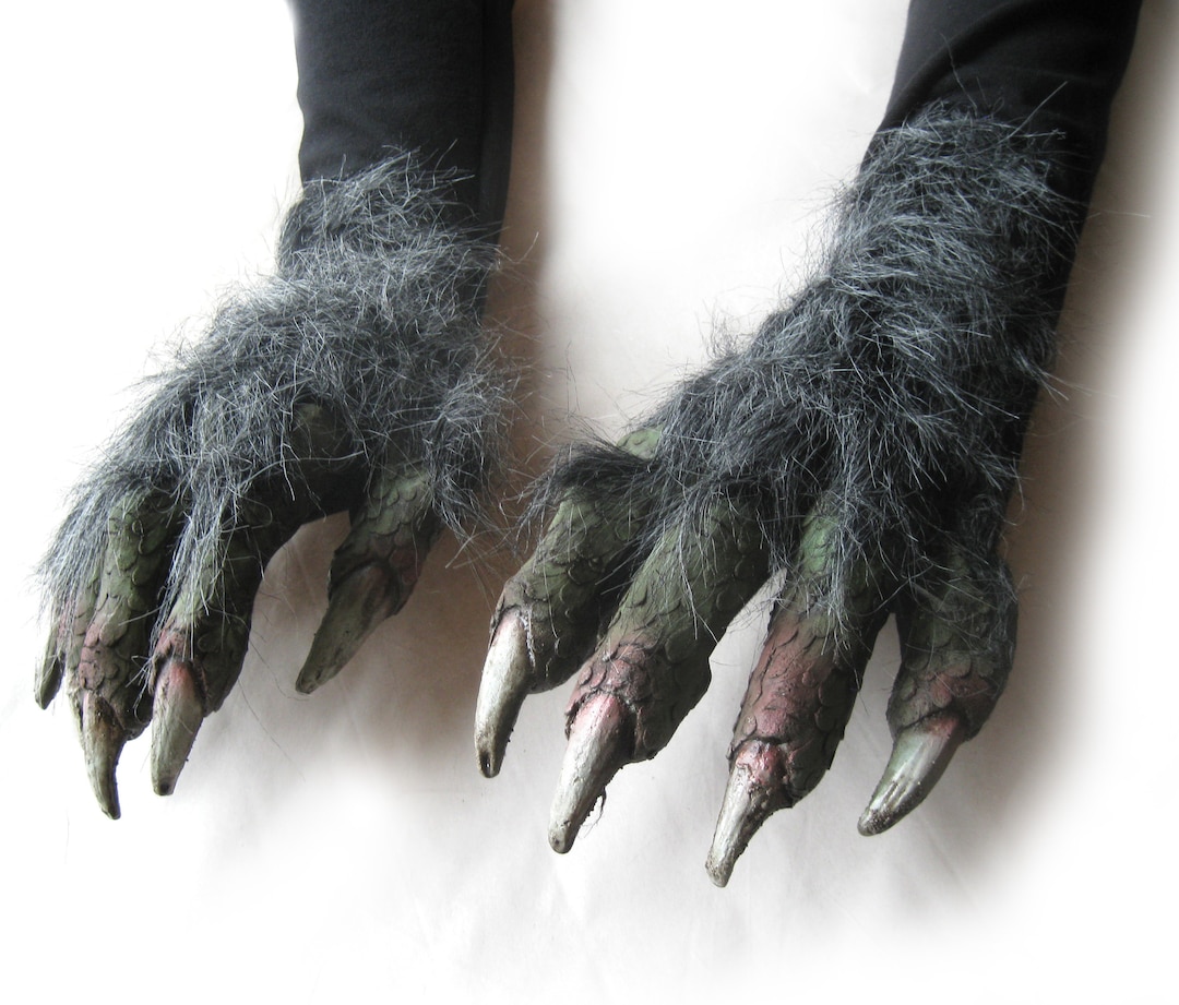 Witch Claws Hands Adult Halloween Hand Made USA Costume Gloves - Etsy