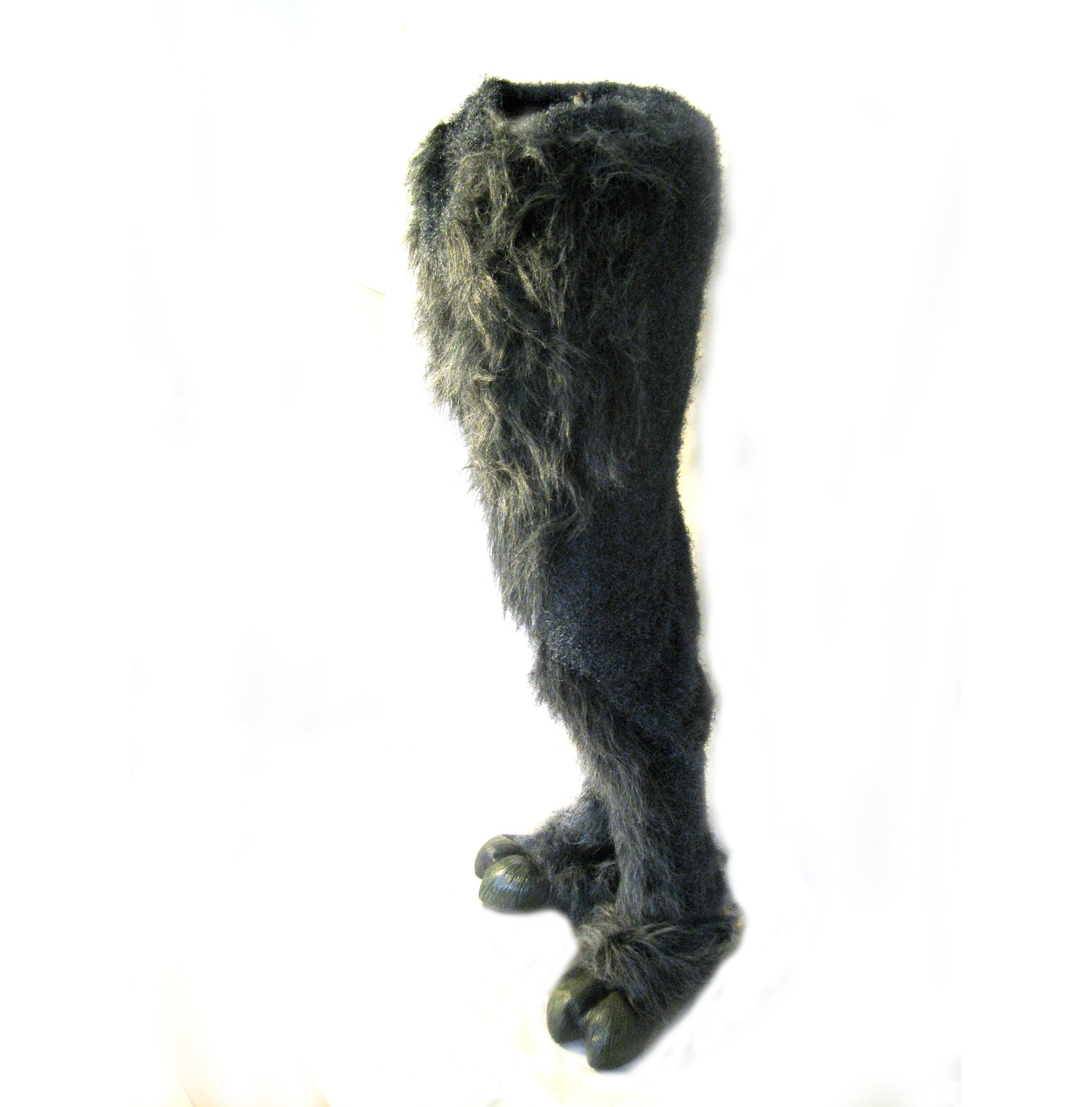 Gray Legs and Hooves Krampus Beast Devil Hairy Pants and Feet Adult ...