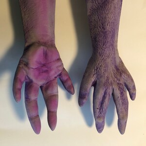 Large Alien Hands Space Monster Made in USA Adult Halloween Costume ...