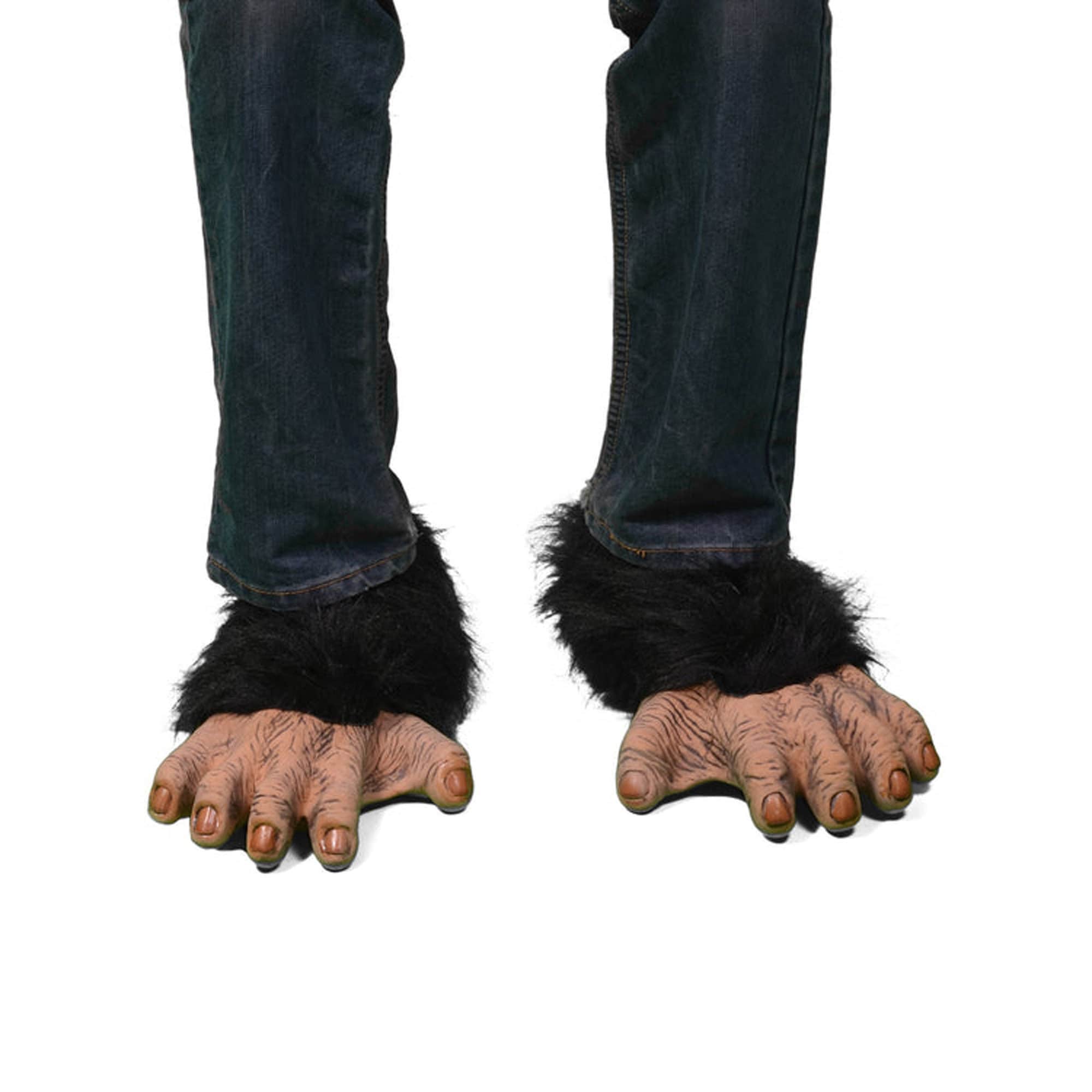 Chimp Costume Feet Great Ape Chimpanzee Monkey Adult Shoe - Etsy
