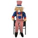 60 Large Sitting Uncle Sam Scarecrow Patriotic Fall Decor Decoration - Etsy