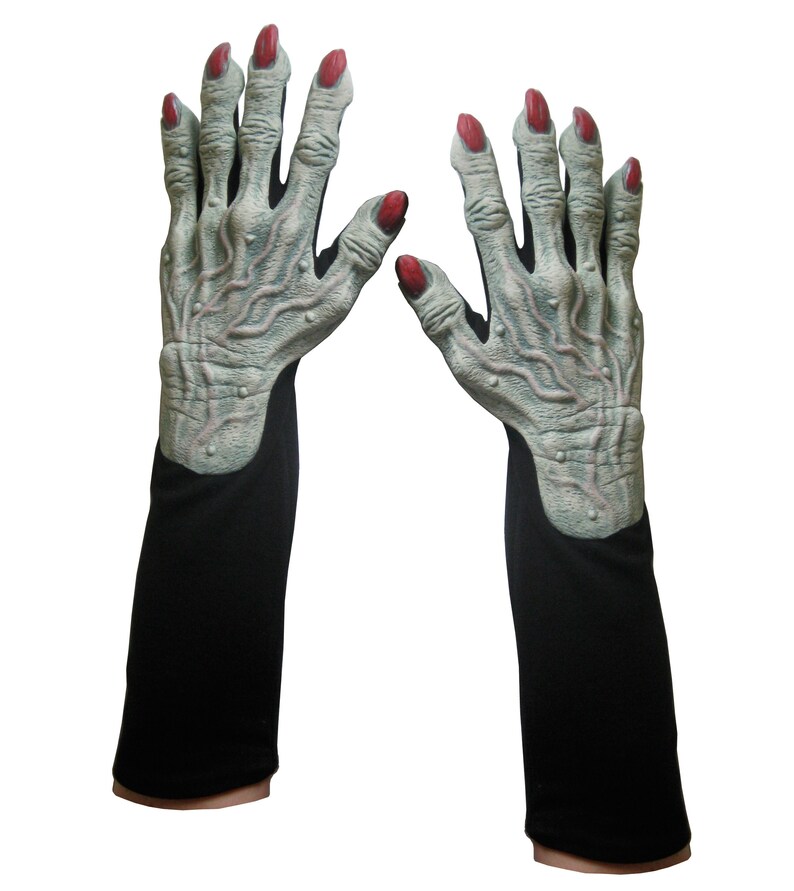 Evil Clown Hands Adult Scary Halloween Hand Made USA Costume - Etsy