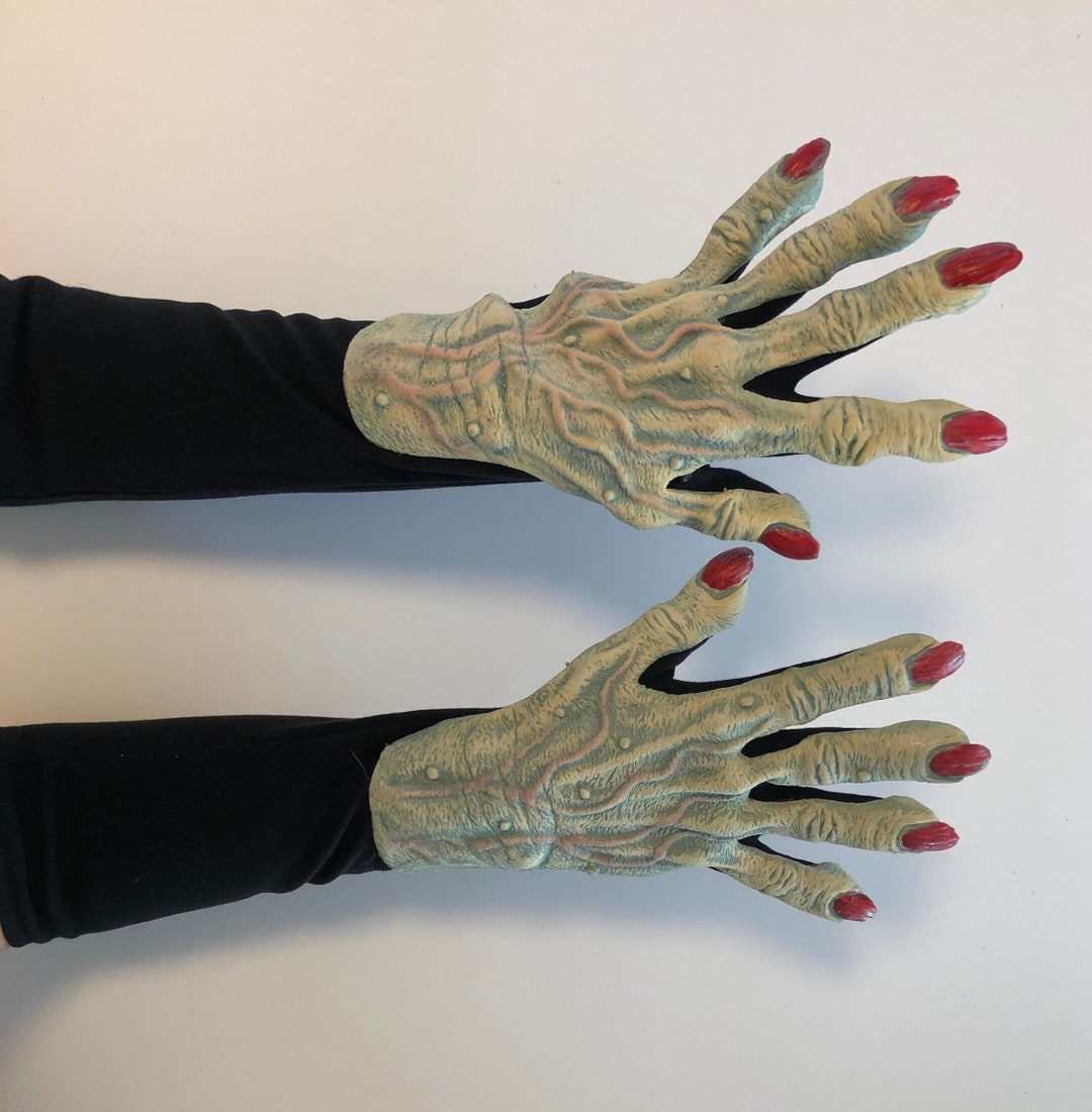 Evil Clown Hands Adult Scary Halloween Hand Made USA Costume Gloves - Etsy