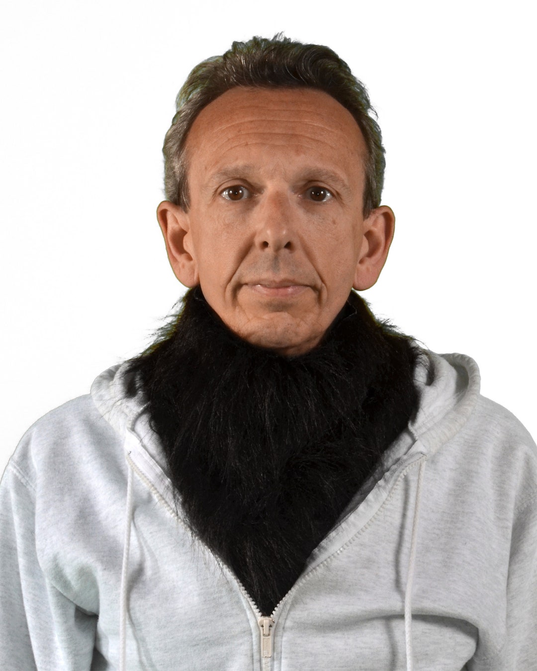 Black Hairy Neck & Chest Collar Ape Gorilla Adult Halloween - Etsy