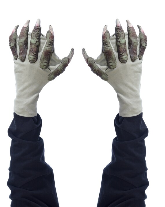 Sea Creature Hands Claws Adult Alien Scary Halloween Costume - Etsy