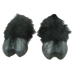 Black Hooves Feet Bull Minotaur Adult Shoe Covers Halloween Costume - Etsy