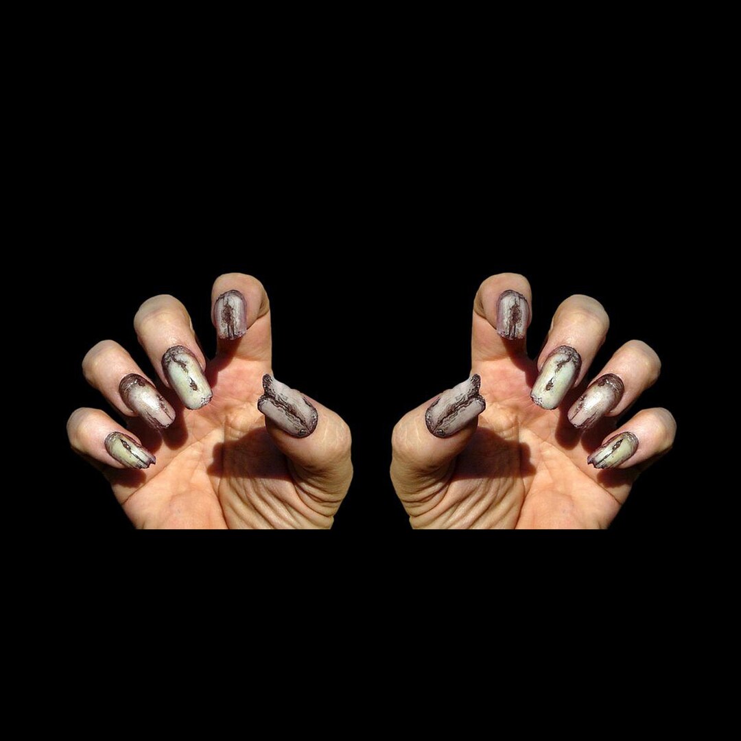 Undead Creepy Claws Zombie Monster Adult Halloween Costume Nails - Etsy