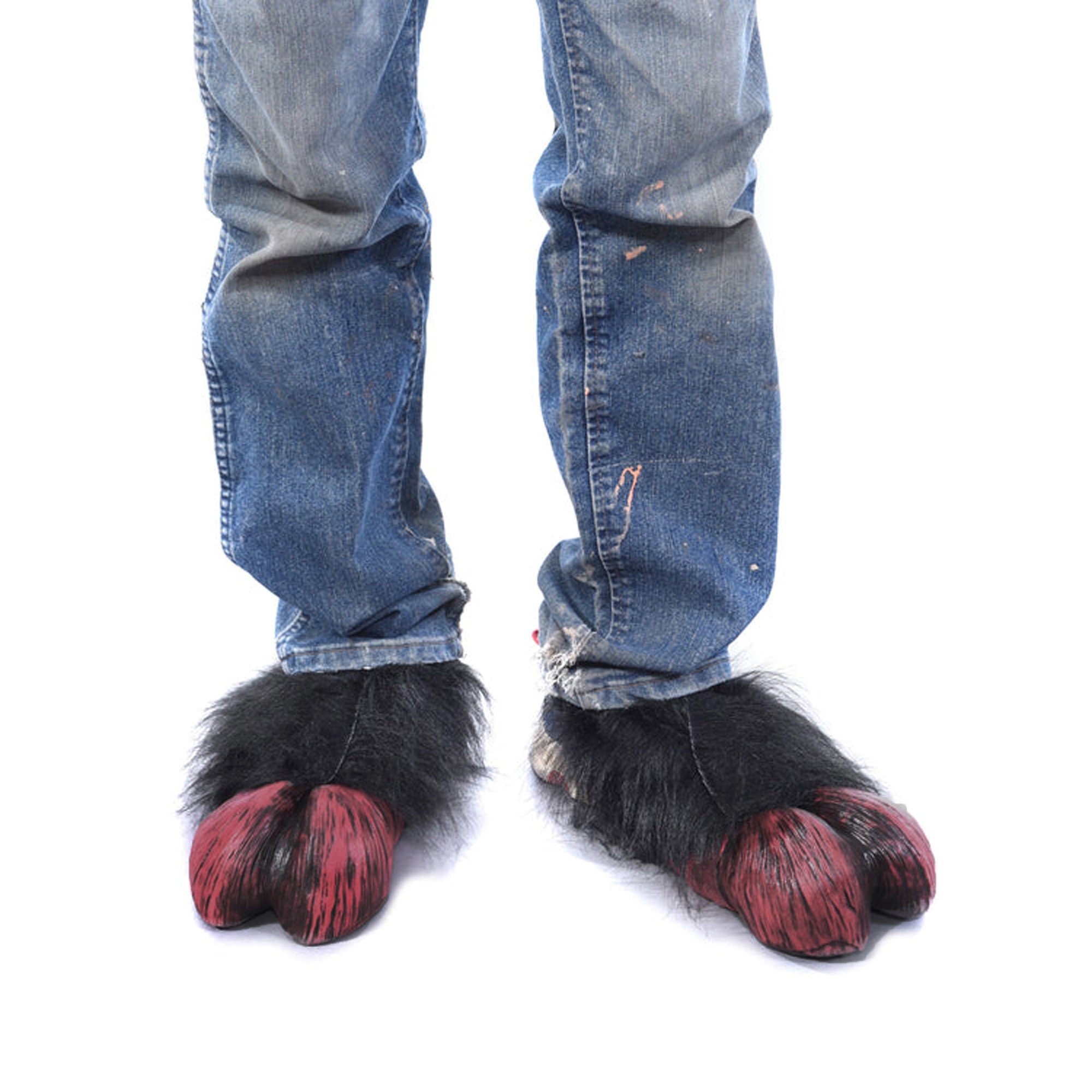 Red Devil Hooves Costume Feet Devil Demon Adult Shoe Covers - Etsy