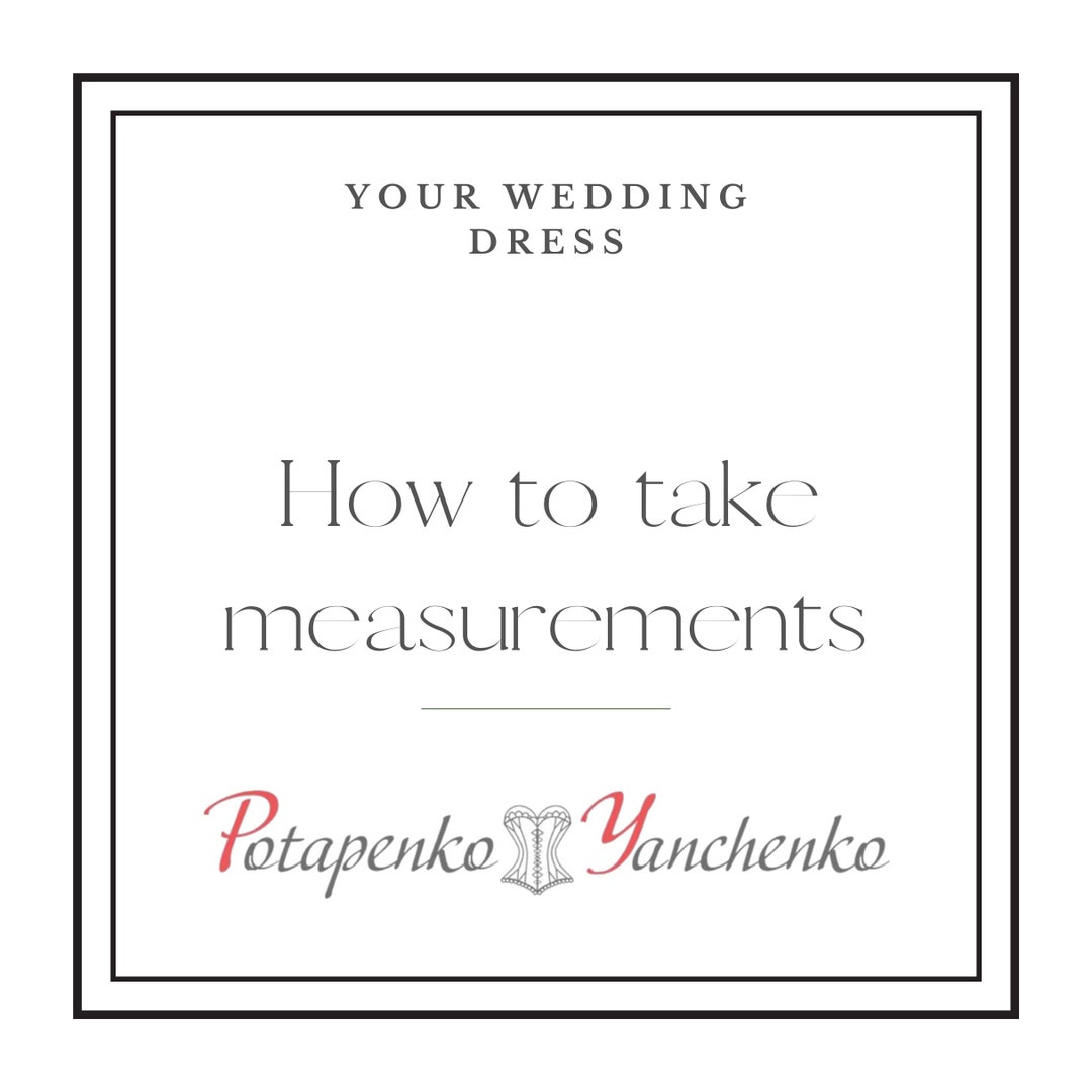 Wedding Dress / Measuring Guide / How to Take Measurements. - Etsy Wedding Dress / Measuring Guide / How to Take Measurements. - Etsy