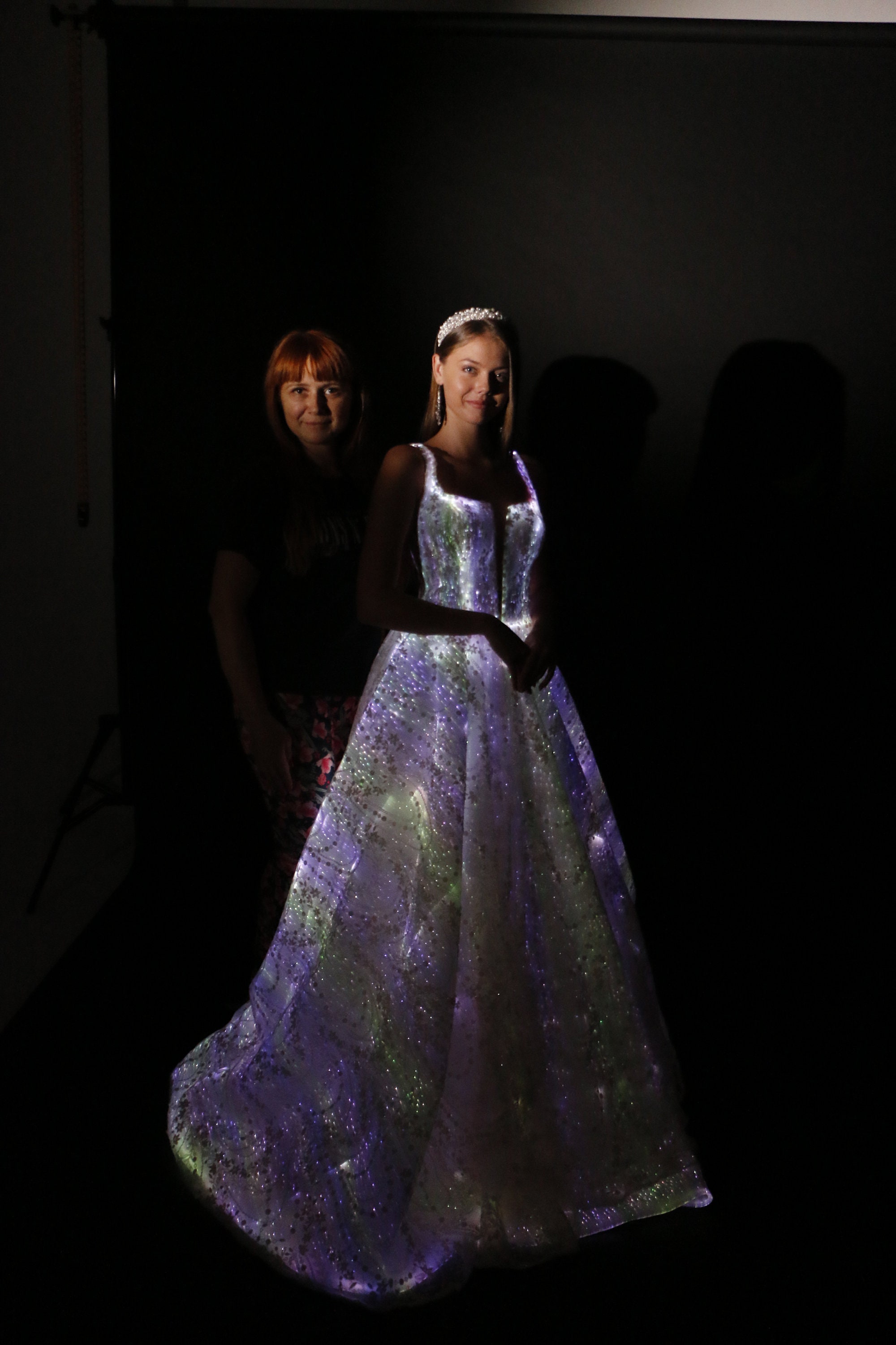 Led Wedding Dress Luminous Dress Wedding Dress Bridal | Etsy