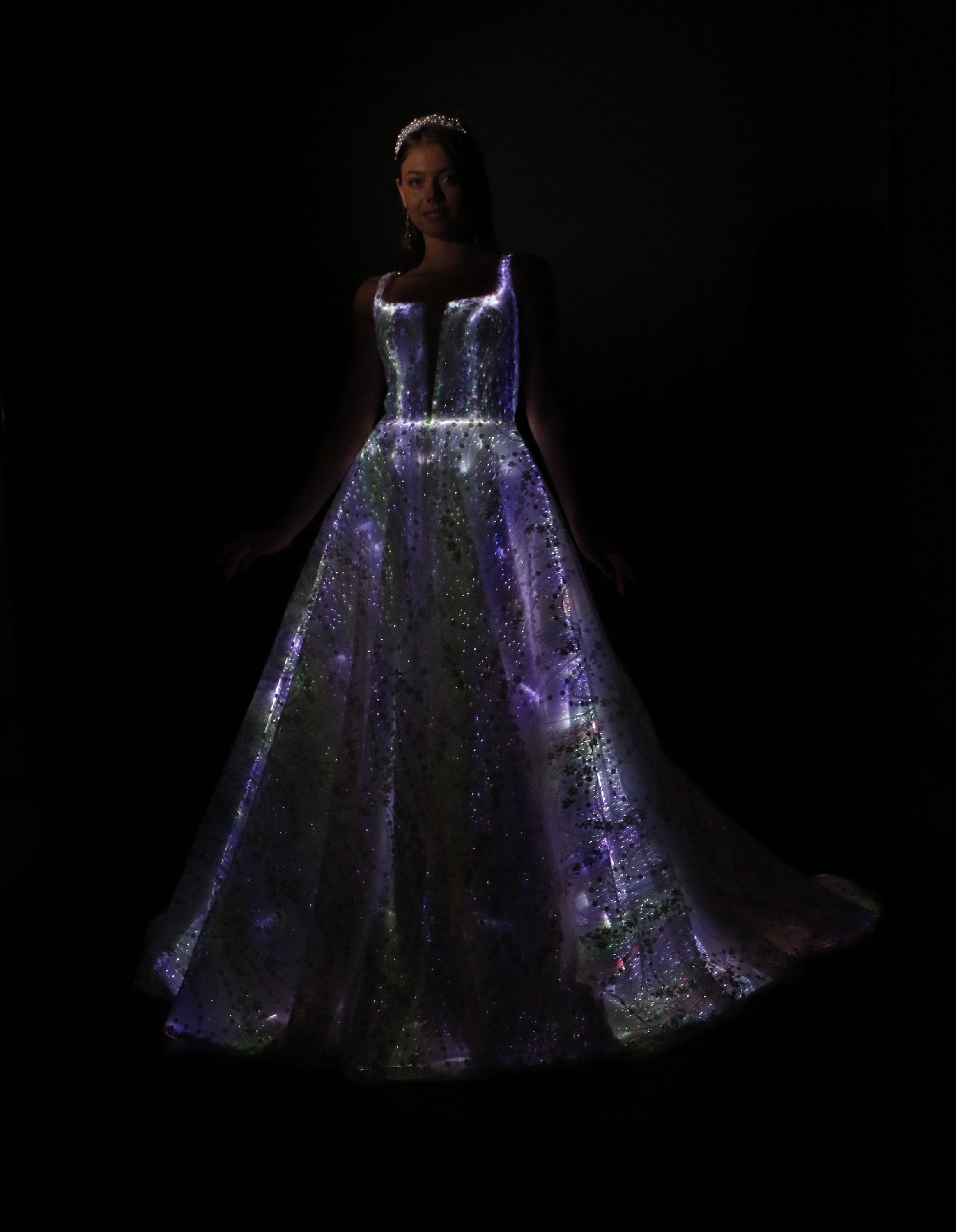 Led Wedding Dress Luminous Dress Wedding Dress Bridal | Etsy