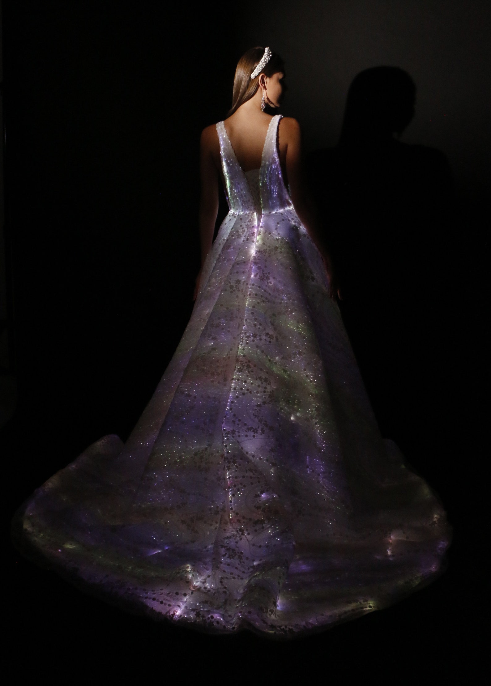 Led Wedding Dress , Luminous Dress, Wedding Dress, Bridal Gowns, Beach ...