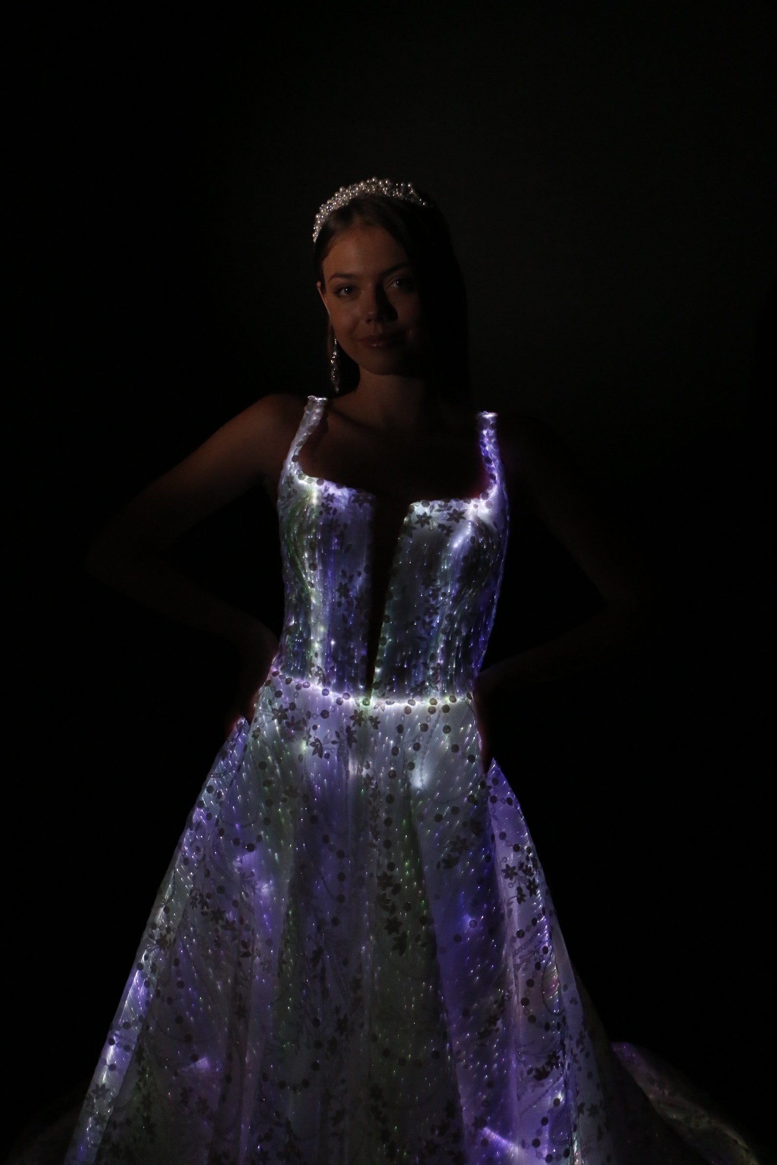 Led Wedding Dress , Luminous Dress, Wedding Dress, Bridal Gowns, Beach ...