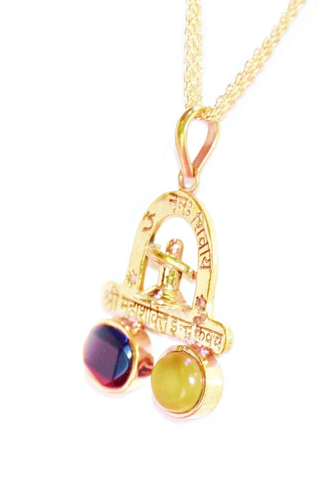 Kaal Sharp YOG Niwaran Kavach Pendant Gemstones/original Cats - Etsy
