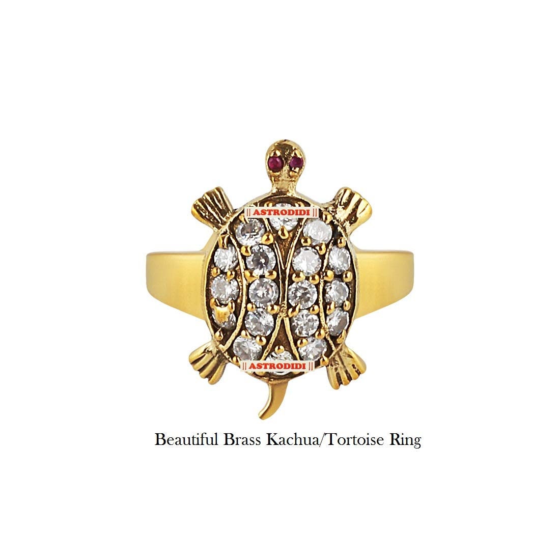 Multicolour Brass Kachua Tortoise Ring for Men and Women - Etsy