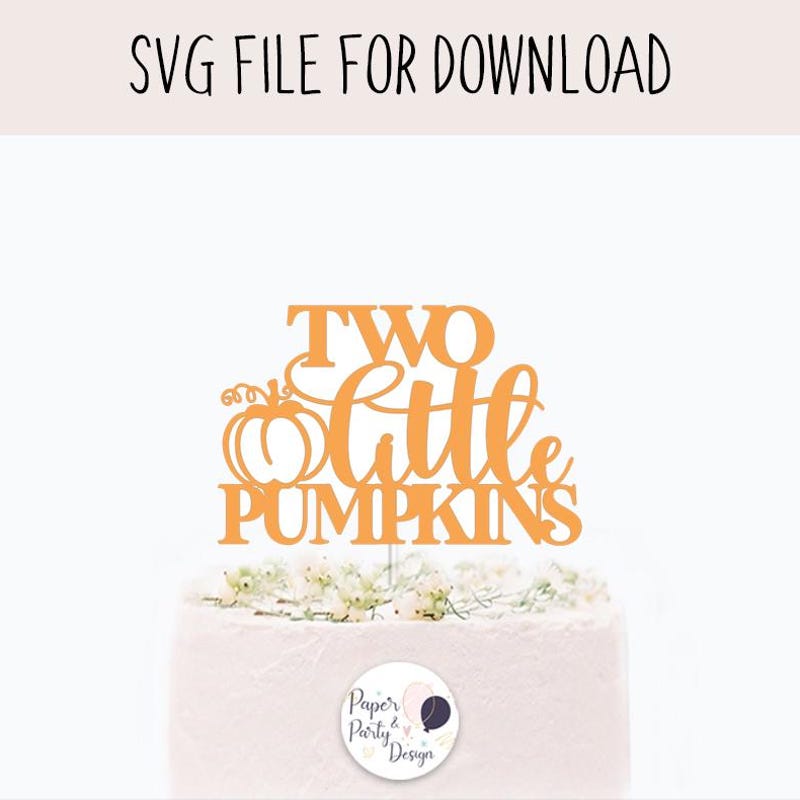 Two Pumpkins - Etsy