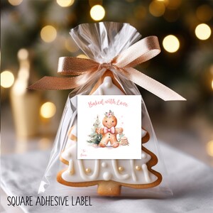 Printable Gift Tag and Sticker Cookie Labels PDF File for - Etsy